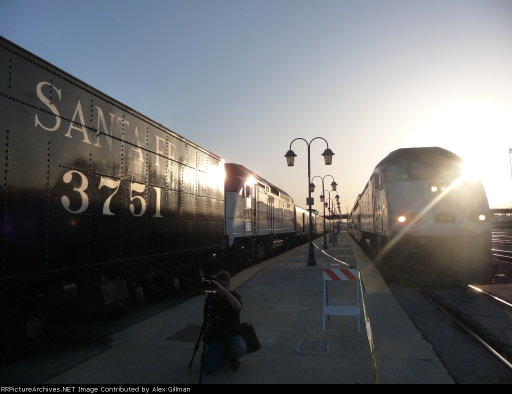 ATSF 3751 Tender & SCAX 895